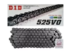 DID Chain 525 120L VO O-Ring ZB Rivet Natural | Sprocket Sport
