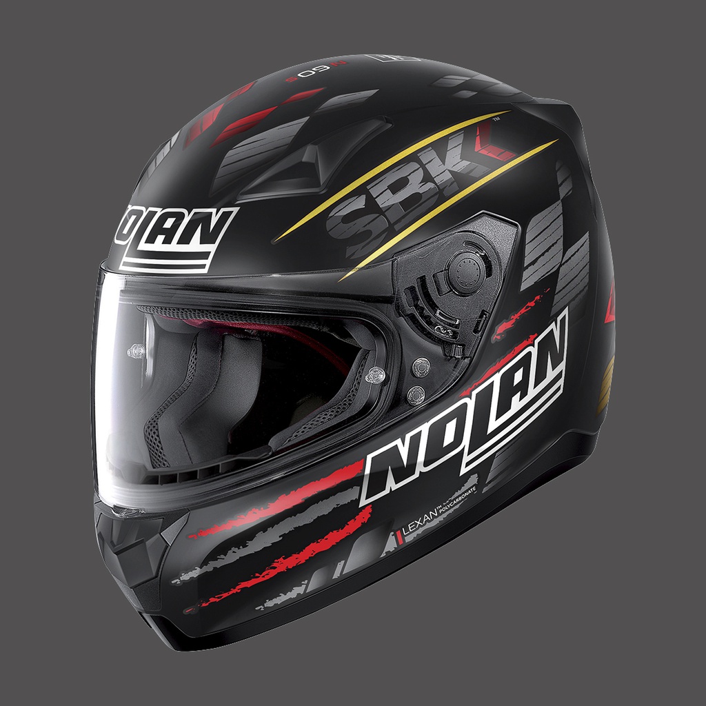 Nolan Full Face Helmet SBK 84 Flat Black | Sprocket Sport