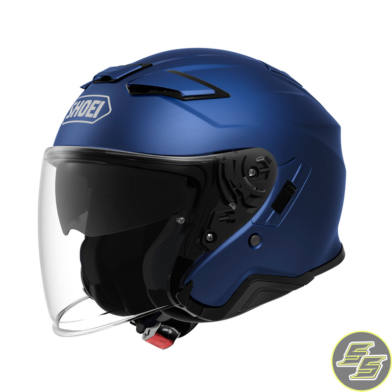 Shoei Open Face Helmet J-Cruise 2 Matt Blue | Sprocket Sport