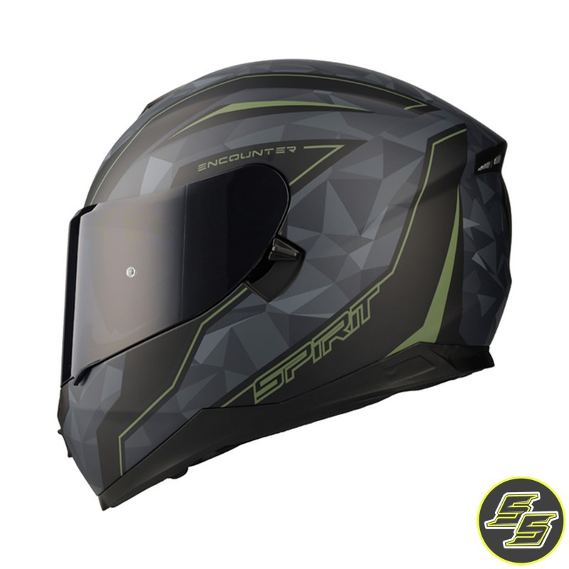 Spirit Full Face Helmet Encounter Mirage Olive | Sprocket Sport