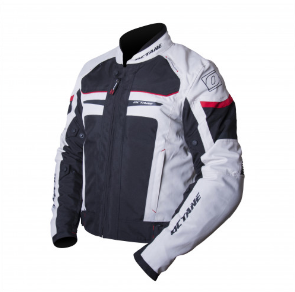 Octane Alpha Jacket Grey/Black | Sprocket Sport