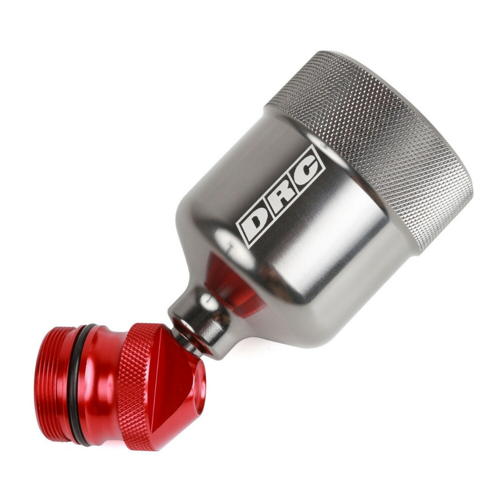 DRC Bleed Cup Rear Shock KYB Red | Sprocket Sport