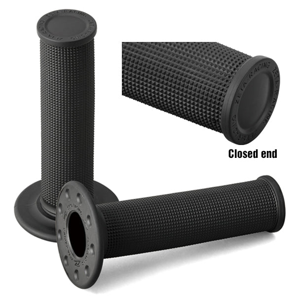 Zeta Base Grip Slim Closed End Black | Sprocket Sport