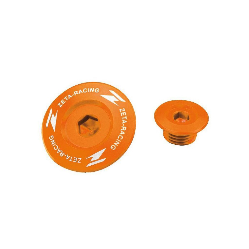 Zeta Engine Plugs KTM Orange | Sprocket Sport