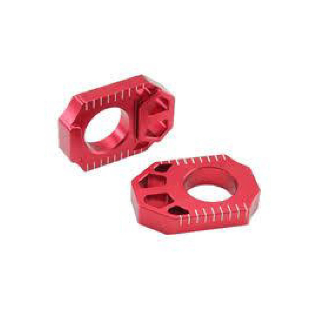 Zeta Rear Axle Block CRF150R '07 Red | Sprocket Sport