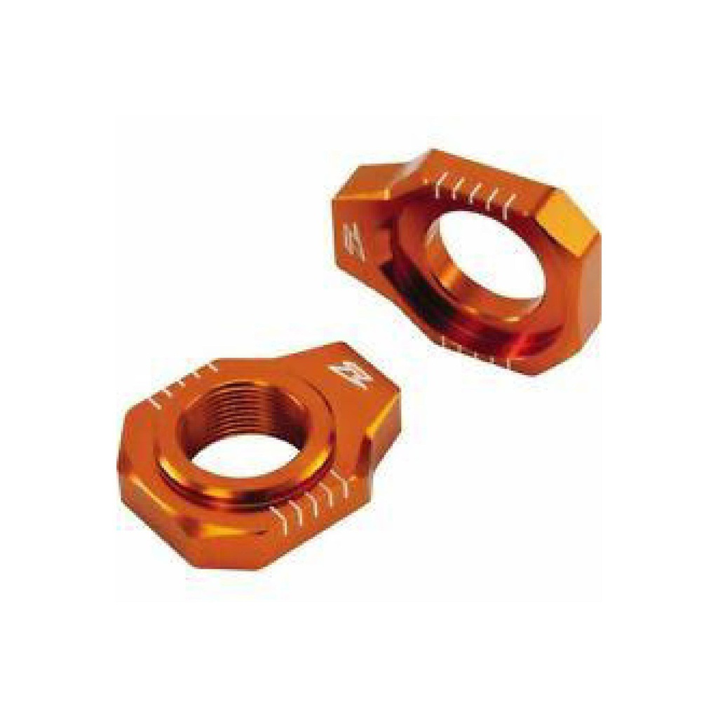 Zeta Rear Axle Block KTM 65SX - '15 Orange | Sprocket Sport