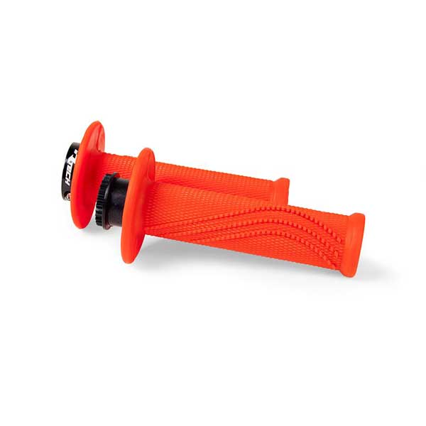 RTech R20 Lock-On Grips Neon Orange | Sprocket Sport